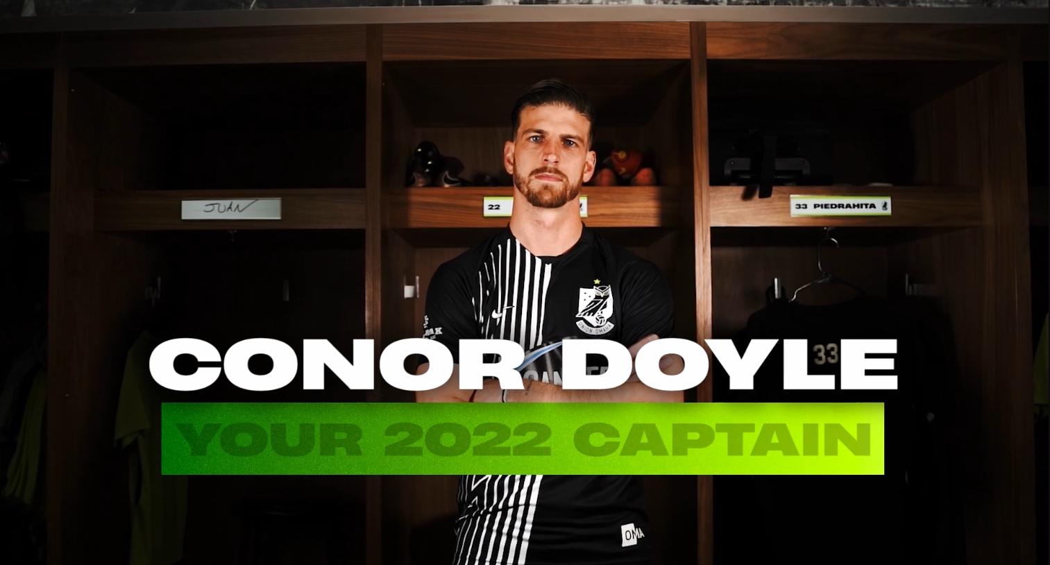 UNION OMAHA ANNOUNCES CONOR DOYLE AS 2022 TEAM CAPTAIN - Union Omaha